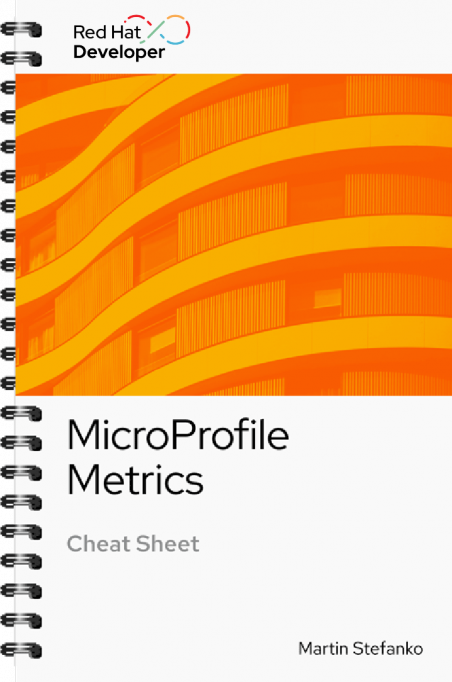 MicroProfile Metrics cheat sheet | Red Hat Developer
